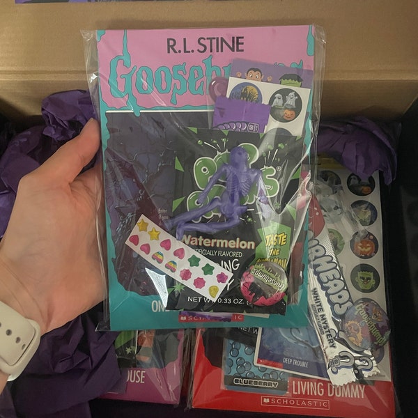 Goosebumps Candy Pack , 90s Candy, Party Favors, Goosebumps Birthday ...
