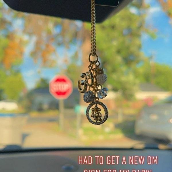 Car Mirror Hanging Charm, Ayatul Kursi, Allah, 4qul Charm, Protection ...