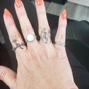 ARSENIC Ring Arsenic Symbol Alchemy Symbols Esoteric - Etsy