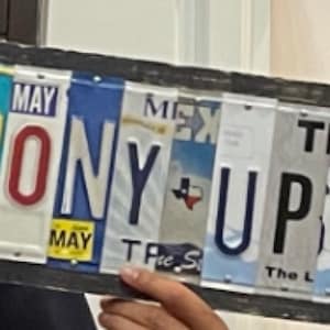 57 CHEVY / VETTE Chevrolet Corvette Custom License Plate | Etsy