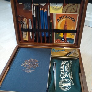 Portable Writing Box Writer Gift Writing Box Writing Slope Lap Desk ...