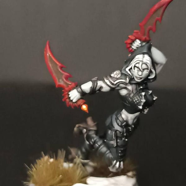Andrazia Fire Genasi Monk Japan Warrior Figure 12k + Base Print 3D RPG ...