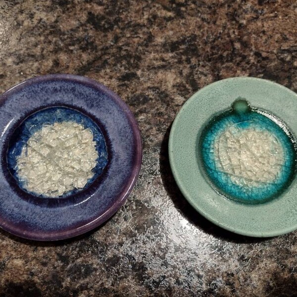Moon Phase Ceramic Wall Hanging With Birch Wood - Etsy