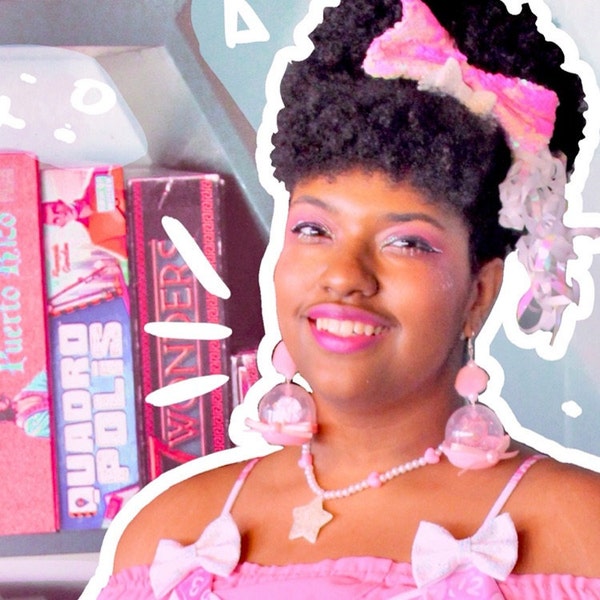 Red & White Lovecore Crochet Heart Shaped Valentine’s Day Scrunchie ...