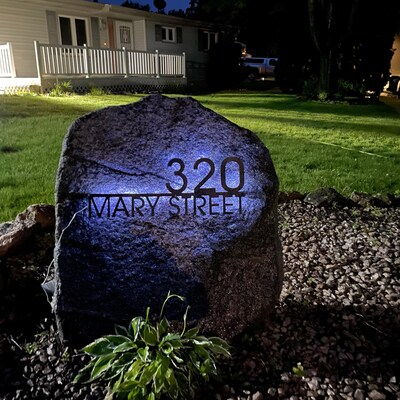 Mountain LED Metal Art Sign / Light up Mountain Metal Sign / Multi ...