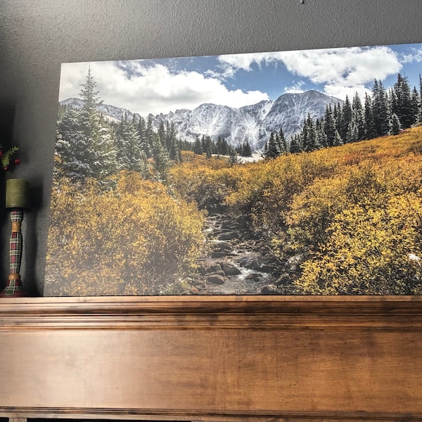 Front Range, Agriculture Photo, Crops, Corn Row, Farm Photo, Wall Art ...
