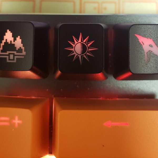 Rune Keycap Set, Elder Futhark Runes, Artisan Keycaps, Custom Keys for ...