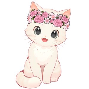 Customizable Vtuber Anime Cats Live2d Avatar - Etsy