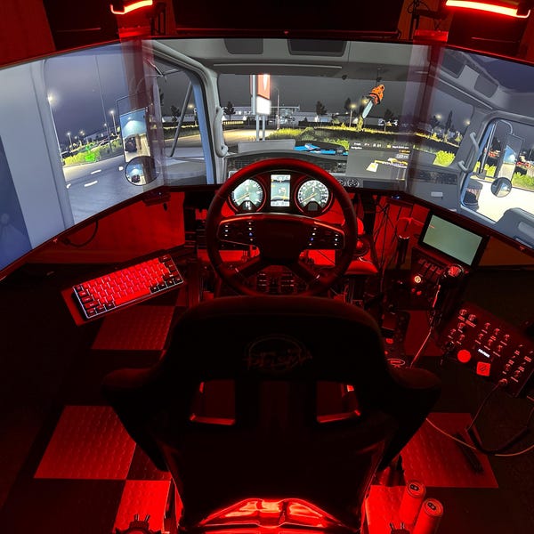 The DASH Sim Racing Dashboard DDU Dual or Triple Dash Multiple Gauges ...