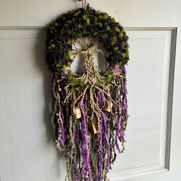 Rosary Style Necklace, Vintage Skeleton Key, Trinity Knot Wax Seal ...