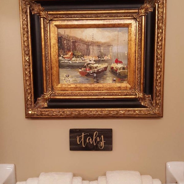 One Little Word Custom Hand-lettered Wood Sign Shelf Sitter Word for ...