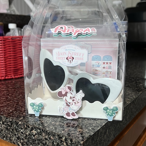 Editable Minnie Sweet Store Backdrop, Main Street Candy Shop, Disney ...