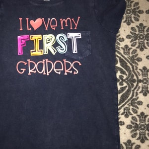 I Love My First Graders Svg, First Grade Svg, Teacher Svg, Back to ...