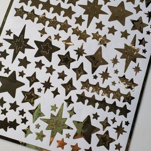 Extra Small Gold Dot Stickers, Set of 750 Micro Sized Golden Dot Vinyl ...