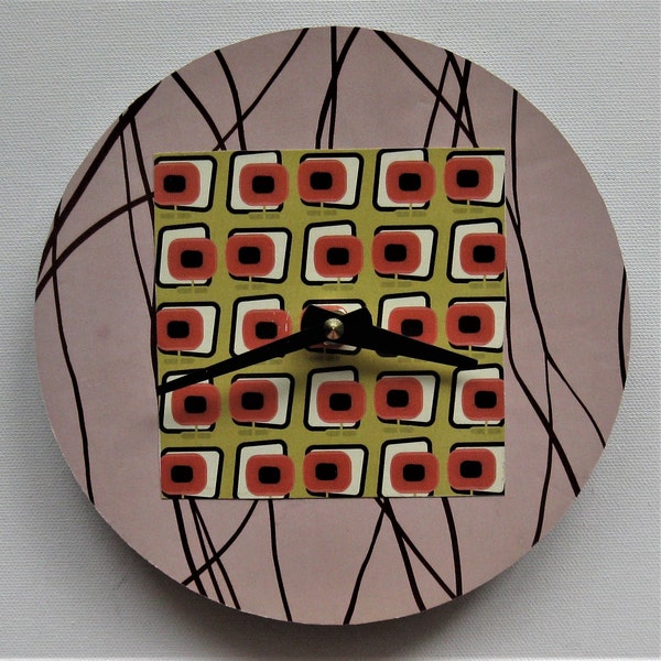 Atomic Starbursts Digital Paper | 1950s Atomic Pattern | Mid Century ...