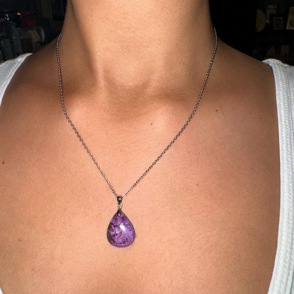 Blue Dumortierite Ring, Pink Red Dumortierite Ring, Blue Needle ...