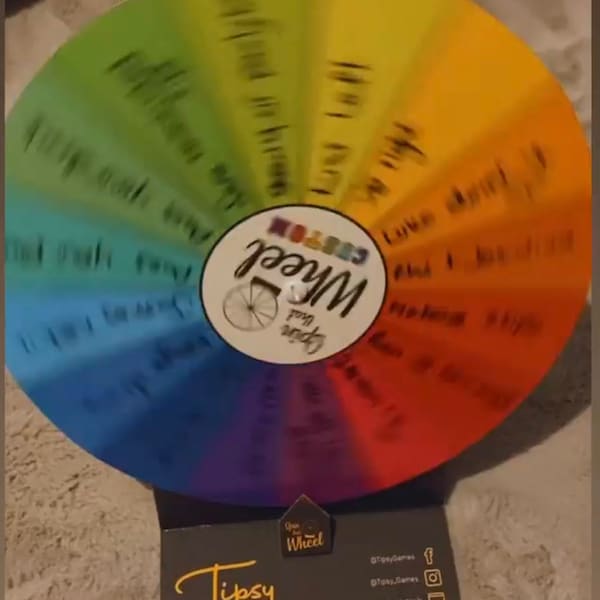 Dry-wipe Rainbow Spinning Wheel Game! - Etsy