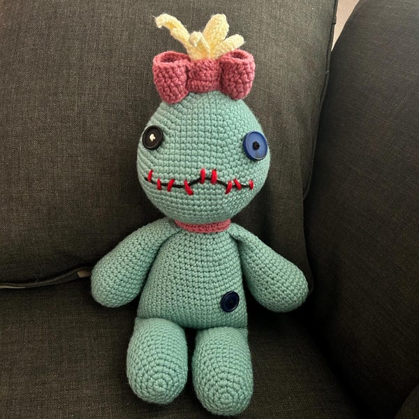 Scrump Pattern, Rag Doll, Lilo Doll, Scrump Crochet Pattern - Etsy