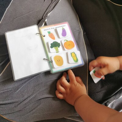 Body Parts Matching Activity Printable Toddler Busy Book - Etsy