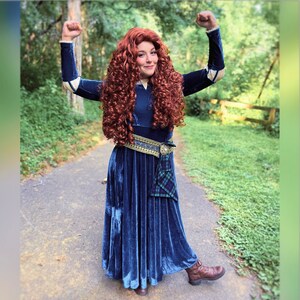 Merida Belt and Tartan / Merida Disney Cosplay Adult - Etsy
