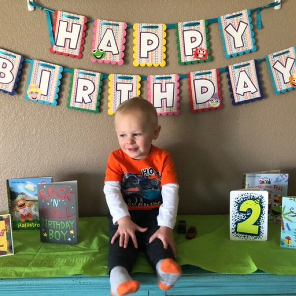 Muppet Babies Banner, Happy Birthday Banner, Muppet Babies Party ...