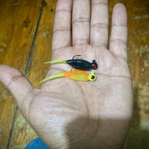 Crappie Jigs: Bleeding Shad - Etsy