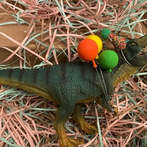 T-rex Juvenile Dinosaur Party Animal Cake Topper Keepsake - Etsy UK