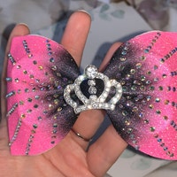 BFF Customized Cheer Bow Set - Etsy Canada