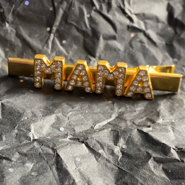 Gold Custom Hair Clips, Personalised Hair Clips, Bobby Pin, Hair ...