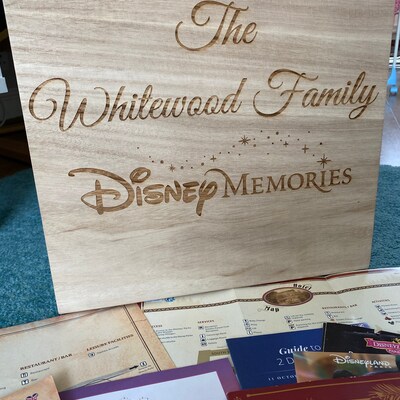 Disney Resort Family Memories Disneyland Memory Box - Etsy