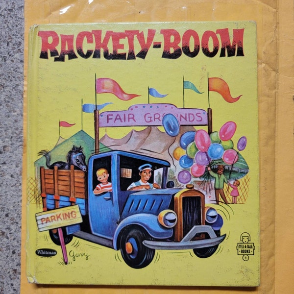 Little Miss Muffet and Other Nursery Rhymes Vtg Rand Mcnally Elf 1956 ...