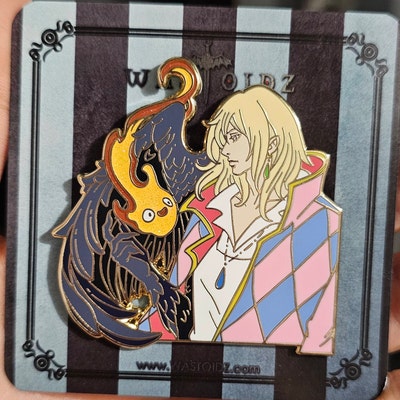 Wizard Hard Enamel Pin Flame Anime Manga - Etsy