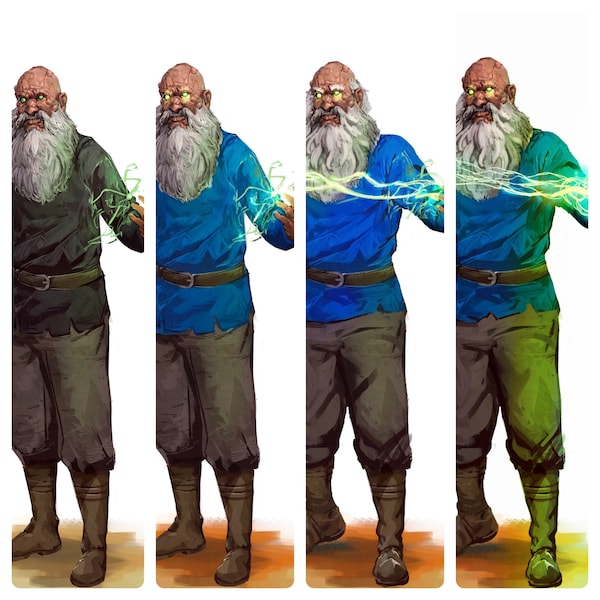 Custom Character Commission for RPG - Etsy
