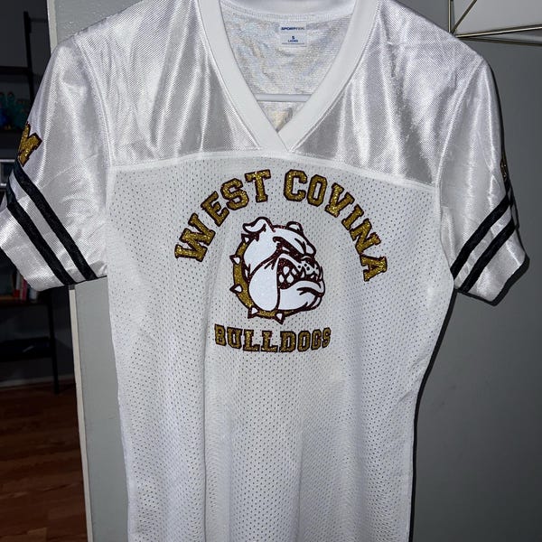 Bling Glitter Football Mom Jersey: Custom Bedazzled Team Shirt - Etsy