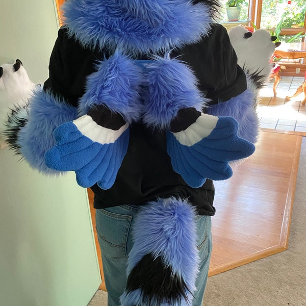 DIGITAL Angel Dragon Wing Pattern for Fursuits - PDF Download - Etsy