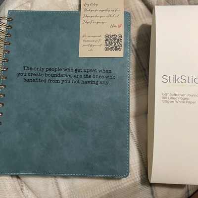 Personalized Spiral Notebook Hardcover Small & Large Sizes 90 Sheets ...