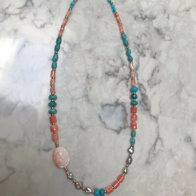 16.9x14.0mm Natural Deep Sea Angel Skin Color Coral Oval - Etsy