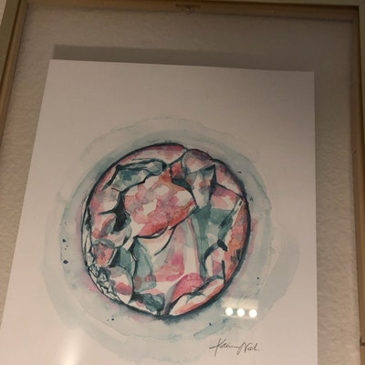 Custom Embryo Watercolor Commission an Original Painting of Your Embryo ...