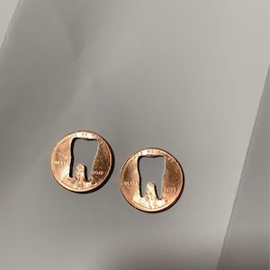 Lucky Penny With Smiley Face Cut Out - Etsy