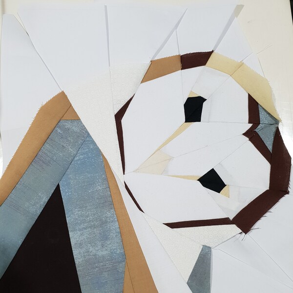 The Curious Owl Foundation Paper Piecing Pattern, Barn Owl, FPP Quilt ...