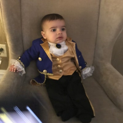 Beast Costume BLUE Tuxedo Jacket Prince Costume Tailcoat Beauty and the ...
