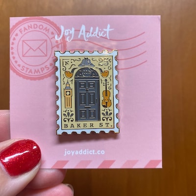 The Abbey Enamel Pin Stamp Pin Cute Pin Downton Pin Stamp Enamel Pin ...