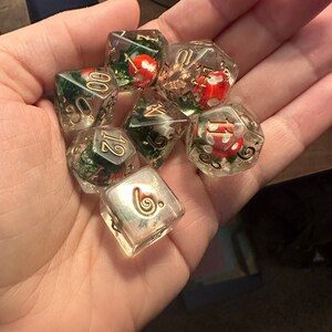 Acorn Dnd Dice Set D&D Dice Sharp Edge Dice Dungeons and - Etsy UK