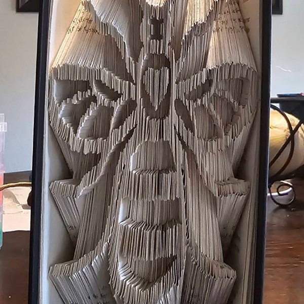 Treble Clef Music Note Book Folding Pattern PDF - Etsy