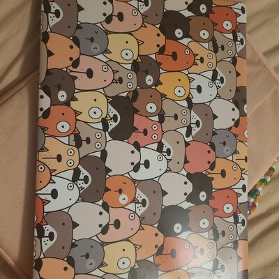 Cute Dogs Laptop Skin Sticker Watercolor Notebook Decal Dell Hp Lenovo ...