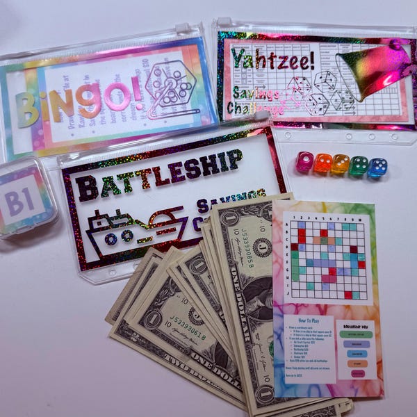 Disc Bound Clear Cash Envelopes Envelopes, Savings Envelopes, Cash ...