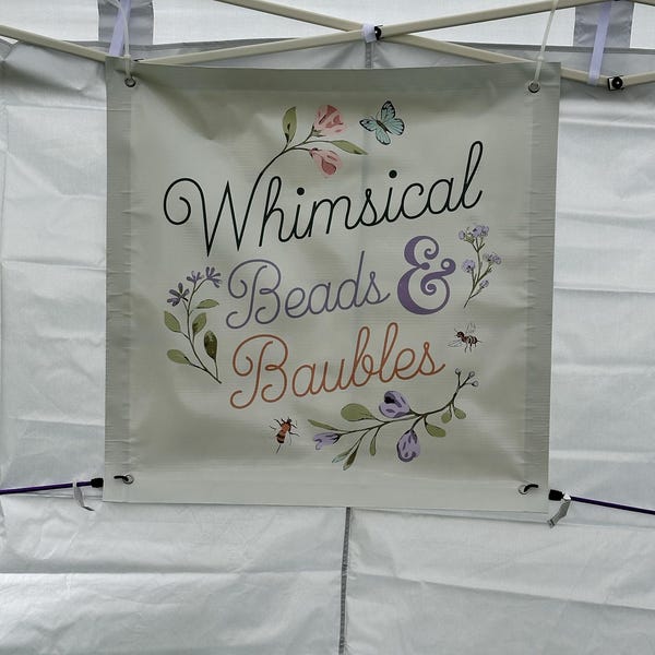 Custom Square Banner Vinyl, Full Color Banner, Vinyl Banner, Vinyl Sign ...