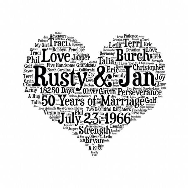 Personalised 1st Wedding Anniversary Card With Paper Heart - 1 Year ...