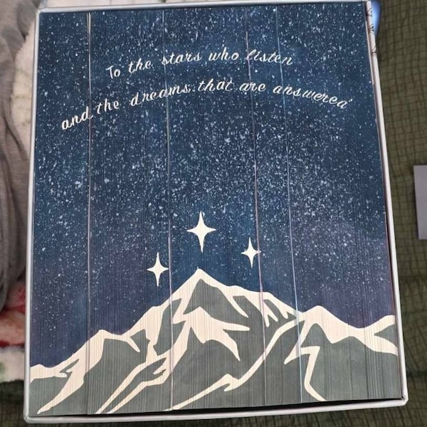 A Court of Thorns and Roses Series- ACOTAR - Fore-edge Painting - Hard ...