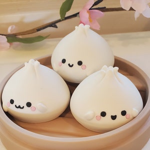 Cute Steamed Dumplings in a Basket - Etsy